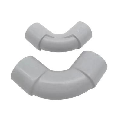 China 25mm White PVC Pipe Fitting Conduit DIN Standard for Electric Welding for sale