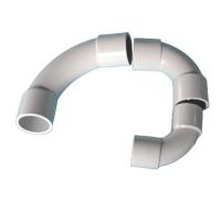 China 25mm White PVC Pipe Fitting Conduit DIN Standard for Electric Welding for sale