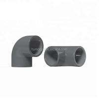 China Sample Yes Thread BSPT UPVC Pipe Fitting 1/2 PVC Elbow Connector for and Sanitary for sale