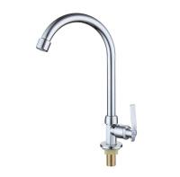 China CLASSIC Style Kitchen Faucet Deck Mounted with 360 Degree Rotation and Stainless Steel for sale