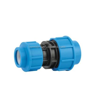 China PN10 Pressure Standard Length PP Compression Fittings for Agriculture Irrigation for sale