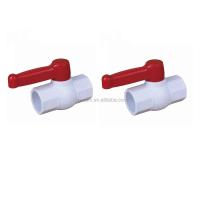 China 2-Inch ANSI Plastic PVC Ball Valve Socket 's Control Valve OEM Competitive Pricing List for sale
