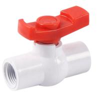 China 2 Inch PVC Ball Valve with Boat Handle Manufactured to ASTM and DIN Standards Ideal for sale
