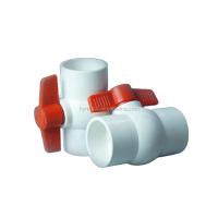 China STANDARD Length PVC Octagonal Ball Valve with 1/2 Socket and ANSI Plastic Valves for sale