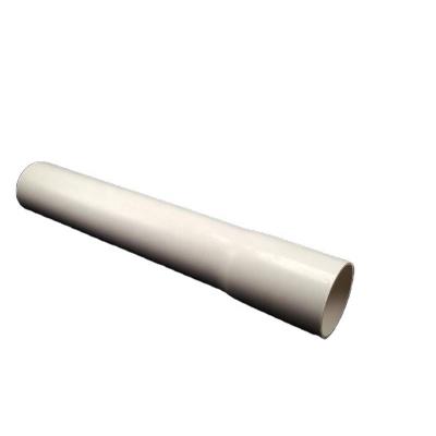 China Manufacture of White Grey Color UPVC PVC Pipe with Bell End in ASTM DIN Standard for sale