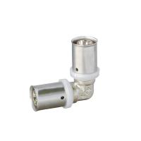 China 16mm Female Tee Fittings PEX Pipe Press Fitting for Customized Plumbing Needs for sale