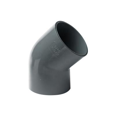 China Easy-to-Install DIN Standard PVC Pipe Fittings 20mm-400mm for Water Supply for sale