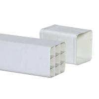 China Standard ASTM/DIN/ASNZ/JIS Rectangular PVC Grid Tube Square Tube PVC Plastic Water Pipe for sale