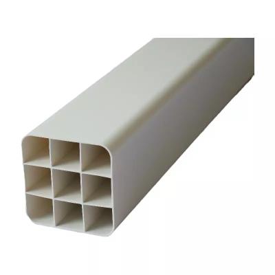 China 150*100mm PVC-U Material Custom Rectangular Pipe for Water Supply in Building Plumbing for sale