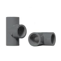 China 20mm-400mm PVC Pressure Pipe Fittings Tee Fittings Manufactured by with DIN Standard for sale