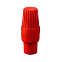 China 1 Inch PVC Foot Valve Red Color Ball Valve with White Grey Color by Industry Leaders for sale
