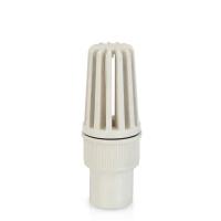 China 1 Inch PVC Foot Valve Red Color Ball Valve with White Grey Color by Industry Leaders for sale