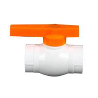 China 4-Inch PVC Ball Valve Free Sample Manufactured Control Valve with Standard Thickness for sale