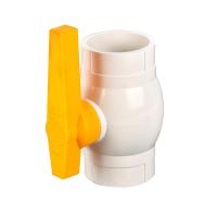 China 1 PVC Ball Valve with Handle OEM Supported STANDARD Length ASTM/DIN/ASNZ/JIS Standard for sale