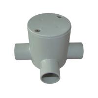 China White Color PVC Conduit Fittings 20mm for AS/NZ Standard Plumbing and DIN Standard for sale