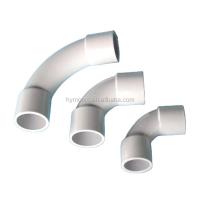 China Sample PVC 20mm Electrical Conduit Pipe Fittings White Plastic Tube with DIN Standard for sale