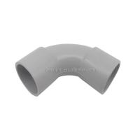 China Sample PVC 20mm Electrical Conduit Pipe Fittings White Plastic Tube with DIN Standard for sale