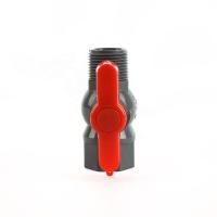 China OEM Plastic PVC/UPVC Ball Valve for Ball Valves Category STANDARD Length Manufactured for sale