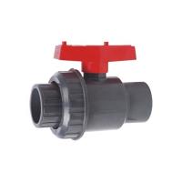 China Manufacture Double Union Ball Valve 6 Inch PVC for ABS Handle and Moulding Service for sale
