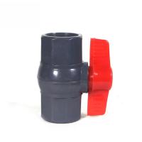 China Manufacture Double Union Ball Valve 6 Inch PVC for ABS Handle and Moulding Service for sale