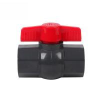 China Manufacture Double Union Ball Valve 6 Inch PVC for ABS Handle and Moulding Service for sale