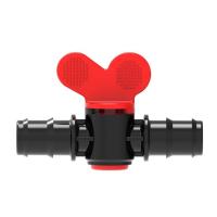 China 16mm 20mm PP Irrigation Mini Valve in White Grey for Drip Irrigation System Manufacture for sale