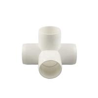 China Length STANDARD White Color Schedule 40 PVC 5 Way Elbow Fittings ASTM D1785 Standard for sale