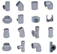 China Durable PVC Fittings for Standard Length Water Pipe Connections in Irrigation for sale