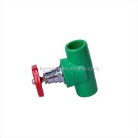 China PPR Pipes and Fittings Ball Valve Stop Valve PPR Gate Valve for Bathroom Accessories for sale