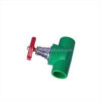 China PPR Pipes and Fittings Ball Valve Stop Valve PPR Gate Valve for Bathroom Accessories for sale