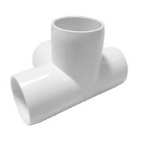 China ASTM Standard 3/4 Inch 3 Way Corner Connector Joint Elbow PVC Pipe Fittings for Plumbing for sale