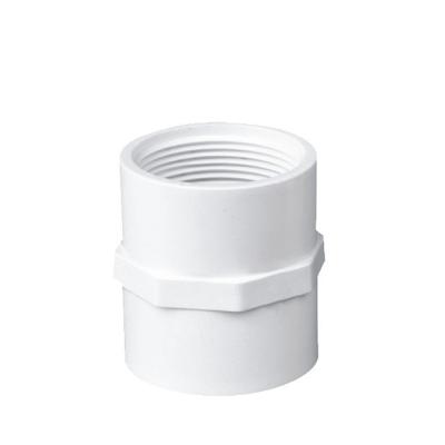 China White ASTM D1785 Standard PVC Pipe Fitting with Round Head and Resistant to Corrosion for sale