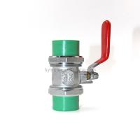 China 32mm PPR Union Ball Valve Manufactured by PPR Valve and Standard ASTM/DIN/ASNZ/JIS OEM for sale