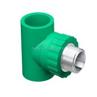 China Free Sample PPR Pipes and Fittings with Round Head Flange Polypropylene Water Accessory for sale