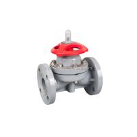 China 10 Years of Manufacturing Experience PVDF Socket Double Union Pneumatic Diaphragm Valve for sale
