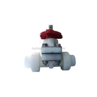 China 10 Years of Manufacturing Experience PVDF Socket Double Union Pneumatic Diaphragm Valve for sale