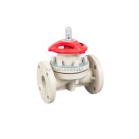 China 10 Years of Manufacturing Experience PVDF Socket Double Union Pneumatic Diaphragm Valve for sale