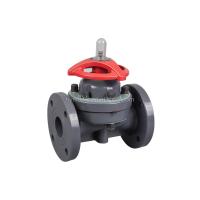 China 10 Years of Manufacturing Experience PVDF Socket Double Union Pneumatic Diaphragm Valve for sale