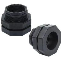 China Standard Length PVC Tank Connector 90mm for Water Supply Plumbing Sanitary Fittings for sale