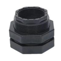 China Standard Length PVC Tank Connector 90mm for Water Supply Plumbing Sanitary Fittings for sale