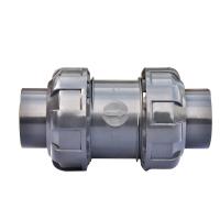 China PP Ball Check Valve for High Pressure Well Pump Plumbing Material 1/2