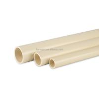 China OEM ODM PVC CPVC Pipes 1 Inch Diameter for Water Supply Cream Color Free Samples for sale