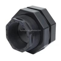 China PVC Tank Connector 2 Inch Bulkhead Fitting for Plumbing Accessories STANDARD 1/2