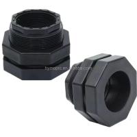 China PVC Tank Connector 2 Inch Bulkhead Fitting for Plumbing Accessories STANDARD 1/2