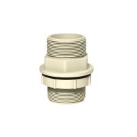 China Water Supply CPVC Tee Pipes and Fittings with BSPT Thread Forged Connection Flange for sale