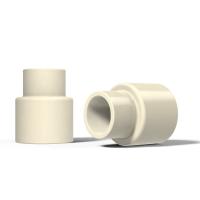 China Water Supply CPVC Tee Pipes and Fittings with BSPT Thread Forged Connection Flange for sale