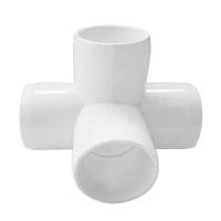 China ASTM Standard 3/4 Inch 3 Way Corner Connector Joint Elbow PVC Pipe Fittings for Plumbing for sale
