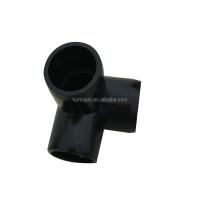 China Black PVC 3-Way Elbow for 1/2