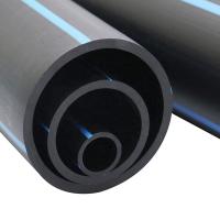 China Sample Glue Connection HDPE Steel Reinforced Drain Pipe for Water Flow and SDR 17.6 for sale