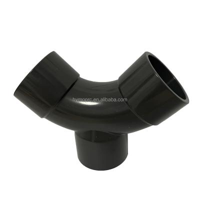 China DN50 UPVC Y Branch Tee Pipe Fitting with Forged Technique OEM Supported PN16 Pressure for sale
